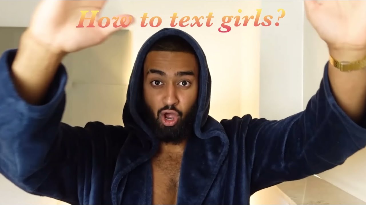 Hamza tells the KEY to texting girls - YouTube