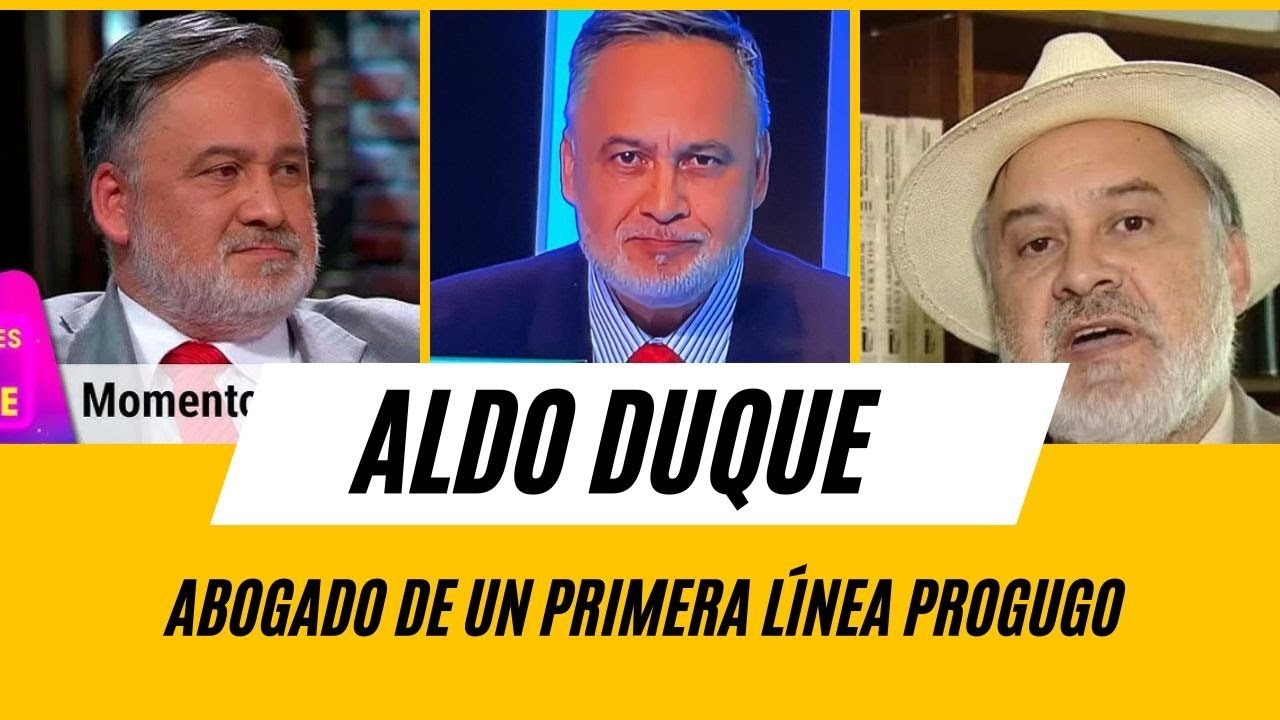 Aldo Duque: el abogado de un Primera Línea Prófugo de la justicia - YouTube