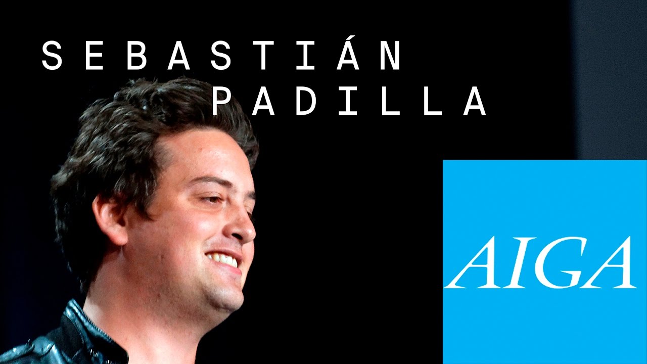 Sebastián Padilla | Going fast to nowhere | 2016 AIGA Design Conference ...