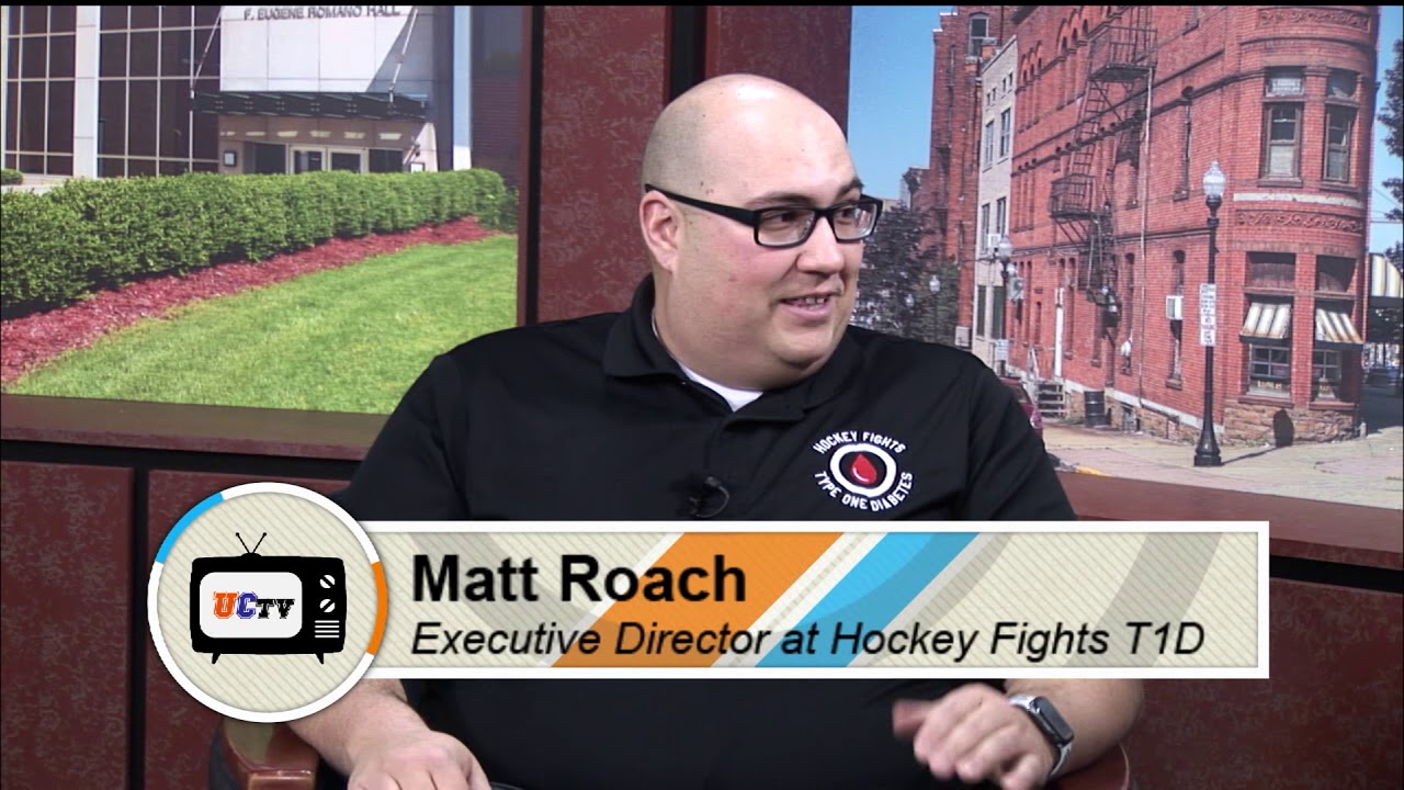 Hockey Fights T1D Interview with Matthew Roach - YouTube