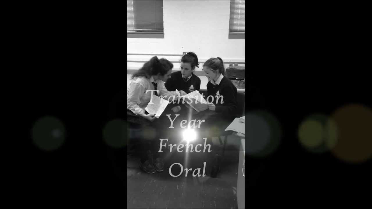 Transition Year French Oral - YouTube