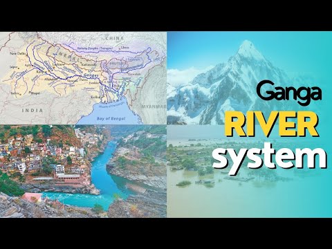 Ganga river system / Ganga river starting point to ending point # ...
