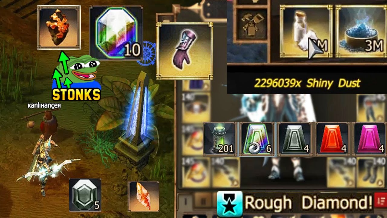 Two-Handed Build, Max Opals! Jewel of Gem Fortune, 1-Handed 600K ...