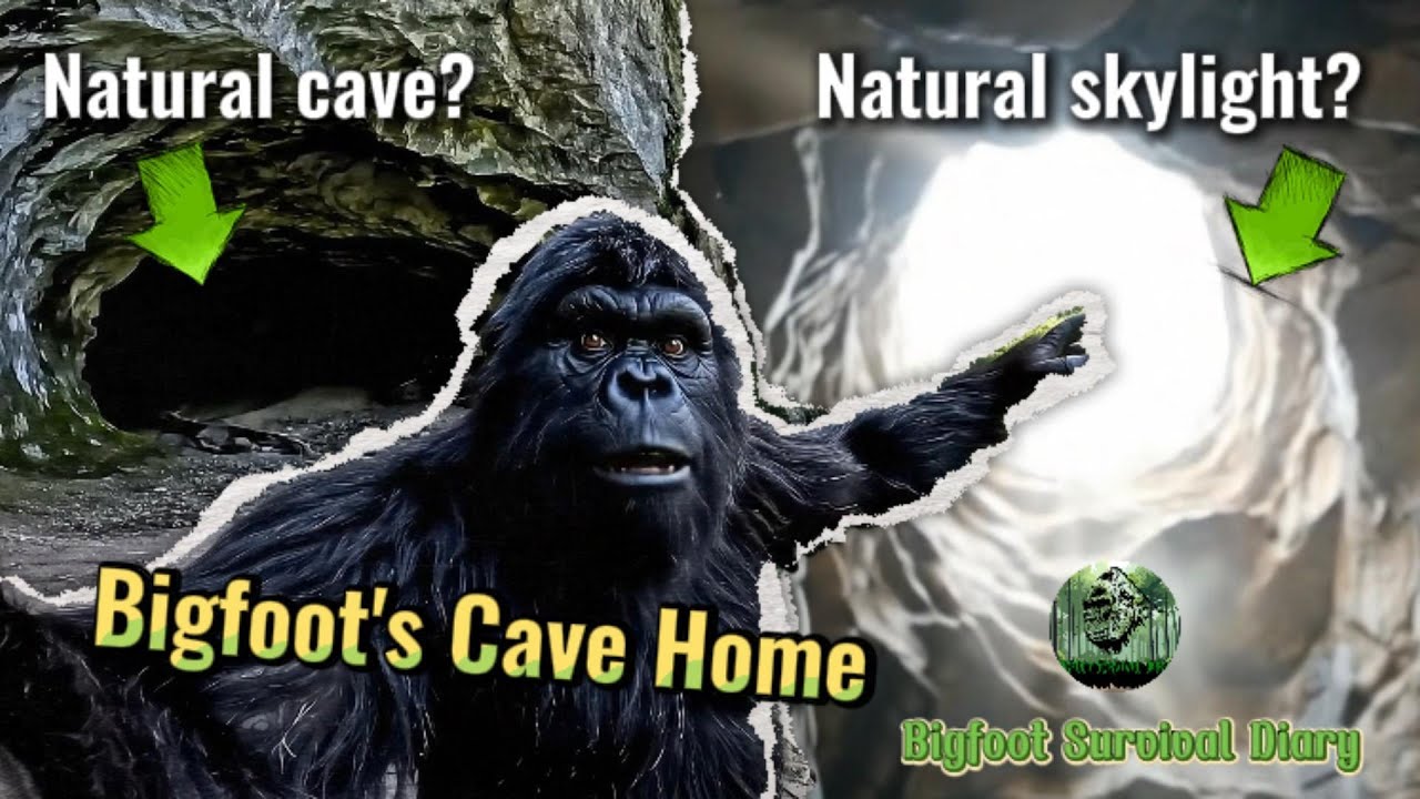 EP01- Bigfoot's EPIC Cave Tour! 🏞️ You Won't BELIEVE His "Luxury" Crib ...