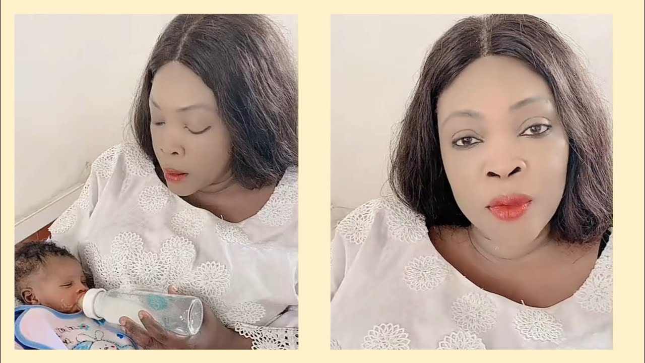 ndella madior avec son vouveau Bébé elle rencontre, comment une mère ...