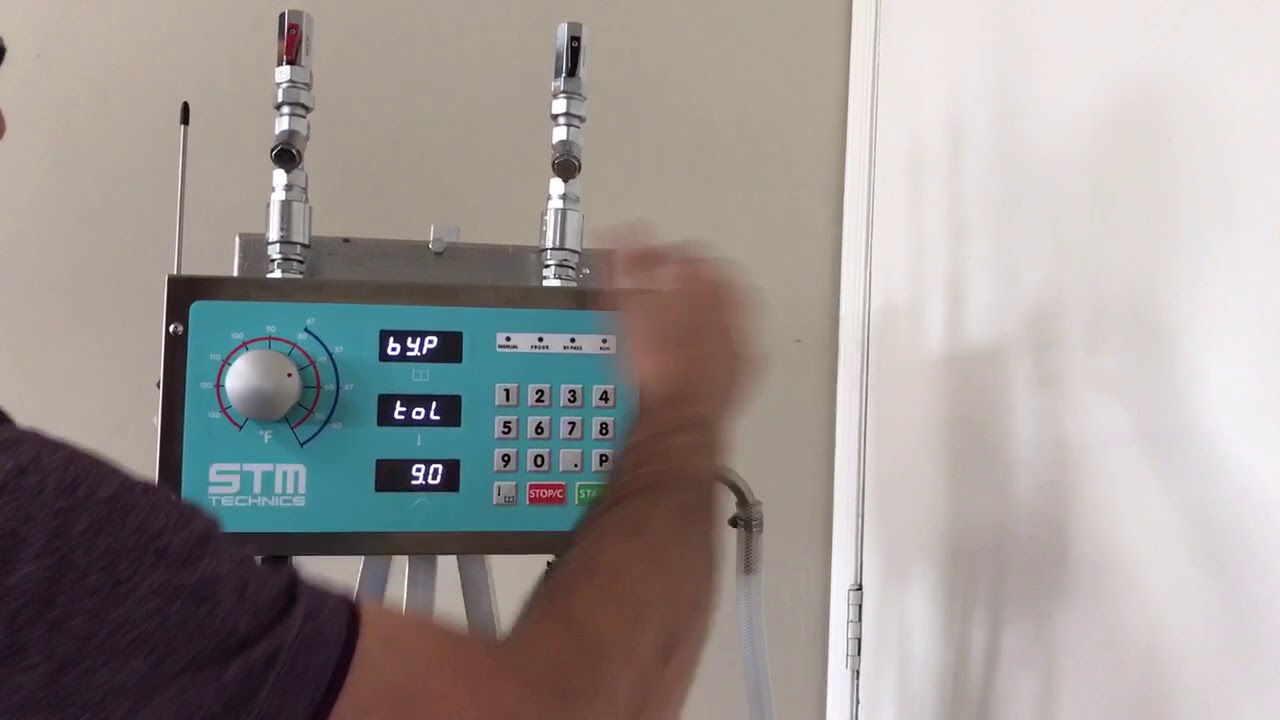 EM Bakery Equipment / Durable NA STM 45A water meter Trima - YouTube