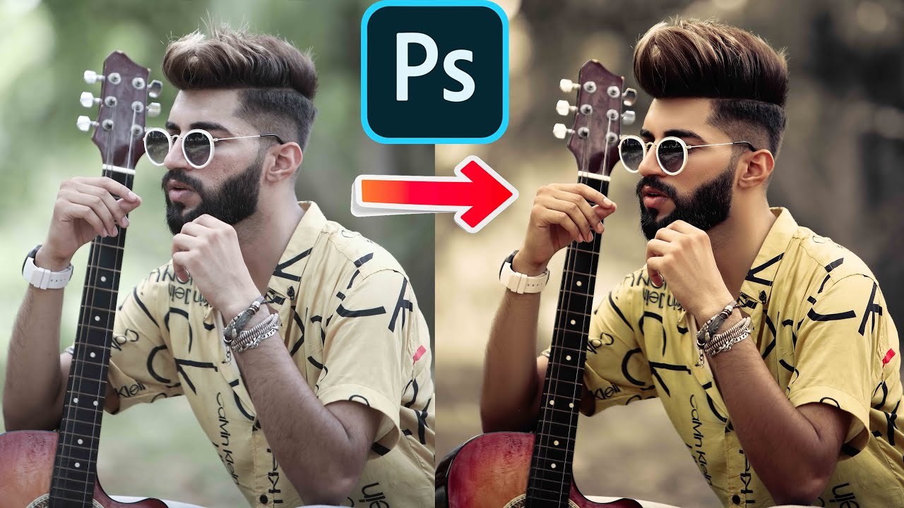 Dark Face Smooth Editing | Hair Style Editing | Adobe Photoshop Photo ...