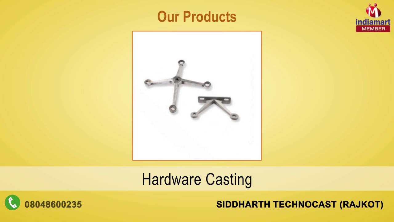 Investment Casting Product By Siddharth Technocast, Rajkot - YouTube