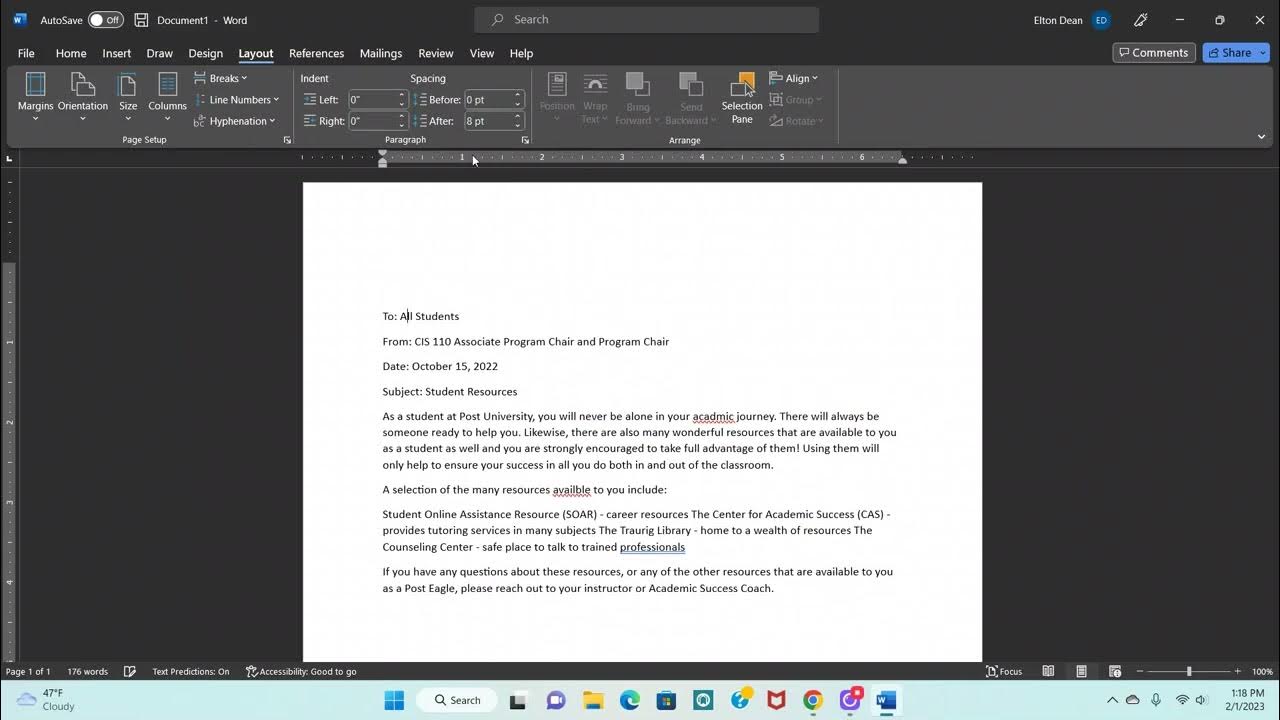 Unit 4 Assignment Demonstration - YouTube