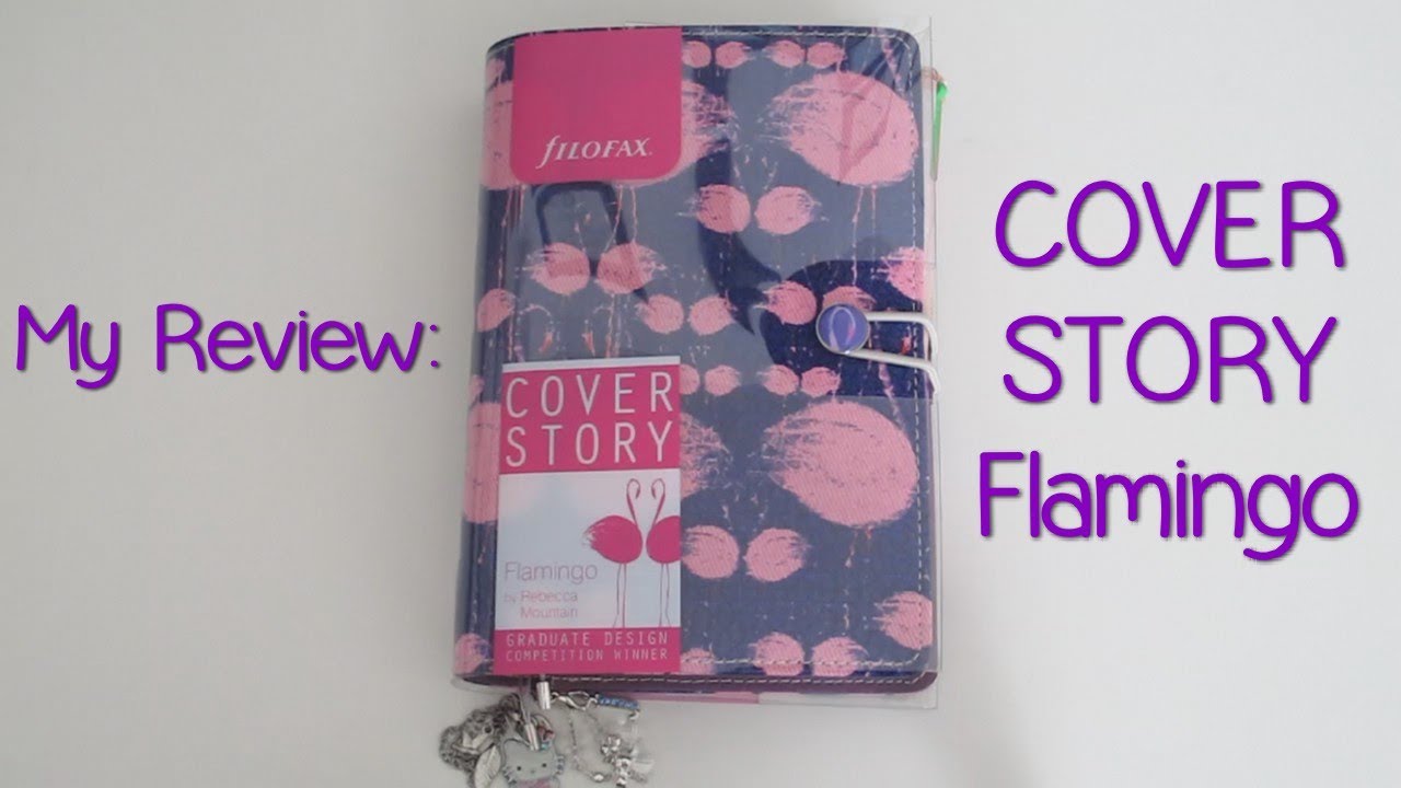 My Review: Cover Story Flamingo Filofax Personal Organiser - YouTube
