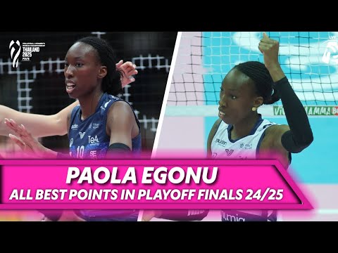 PAOLA EGONU, All best points in Playoff Finals SerieA1 Tigotà | Lega Volley Femminile 24/25