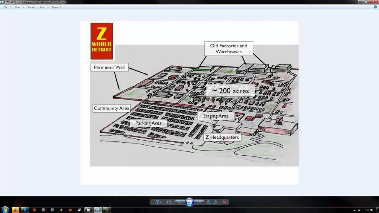 Z WORLD DETROIT - ZOMBIE THEME PARK!! - YouTube