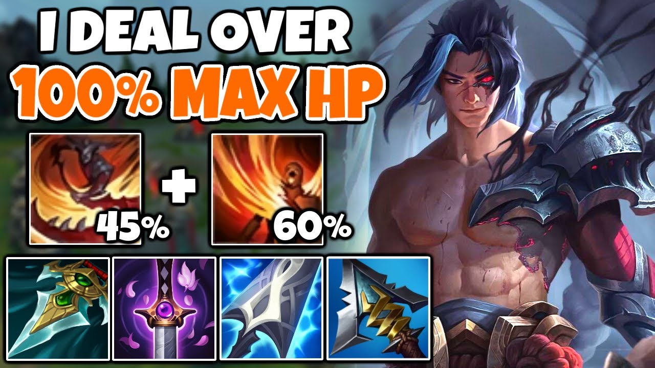 ASSASSIN RED KAYN does over 100% MAX HP in ONE COMBO (You can ONE SHOT ...