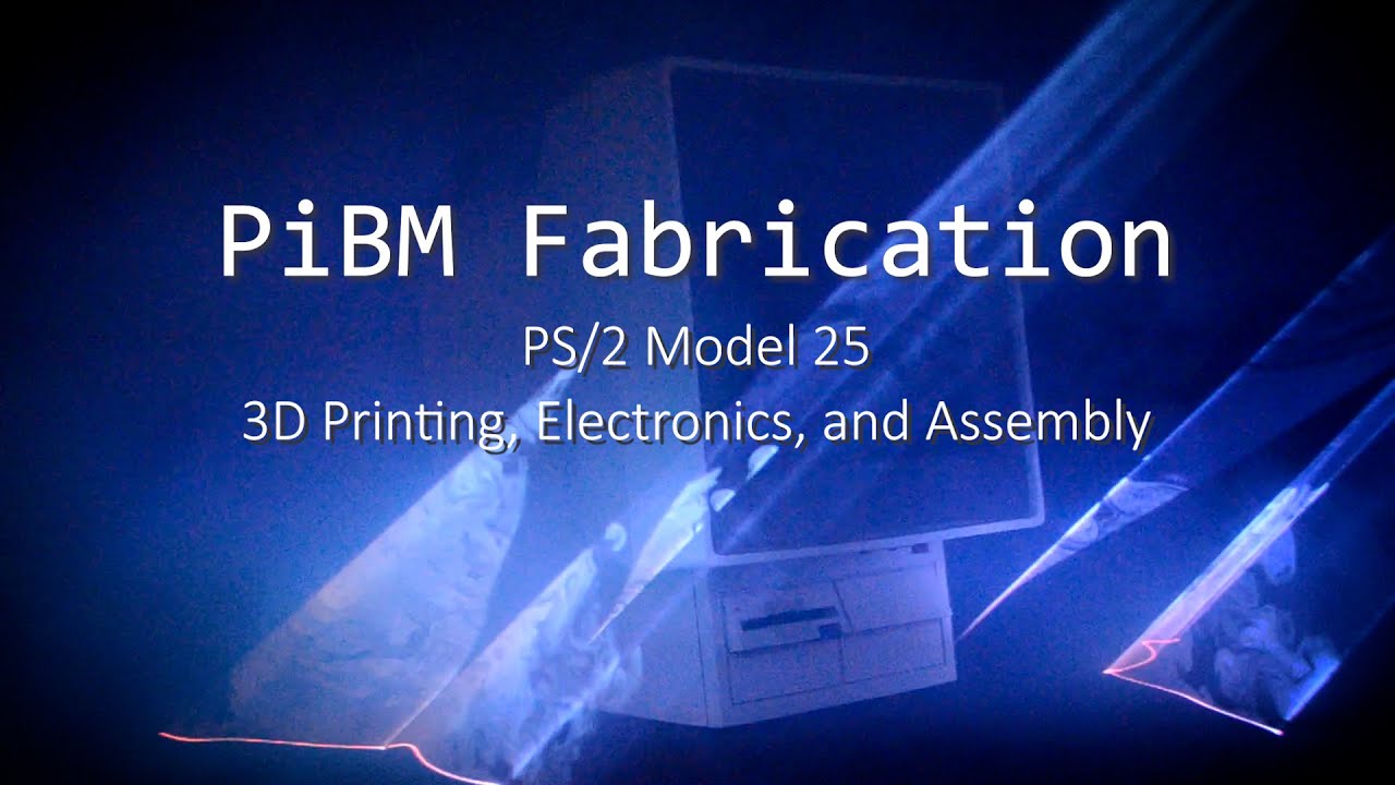 PiBM PS/2 Model 25 Fabrication - YouTube