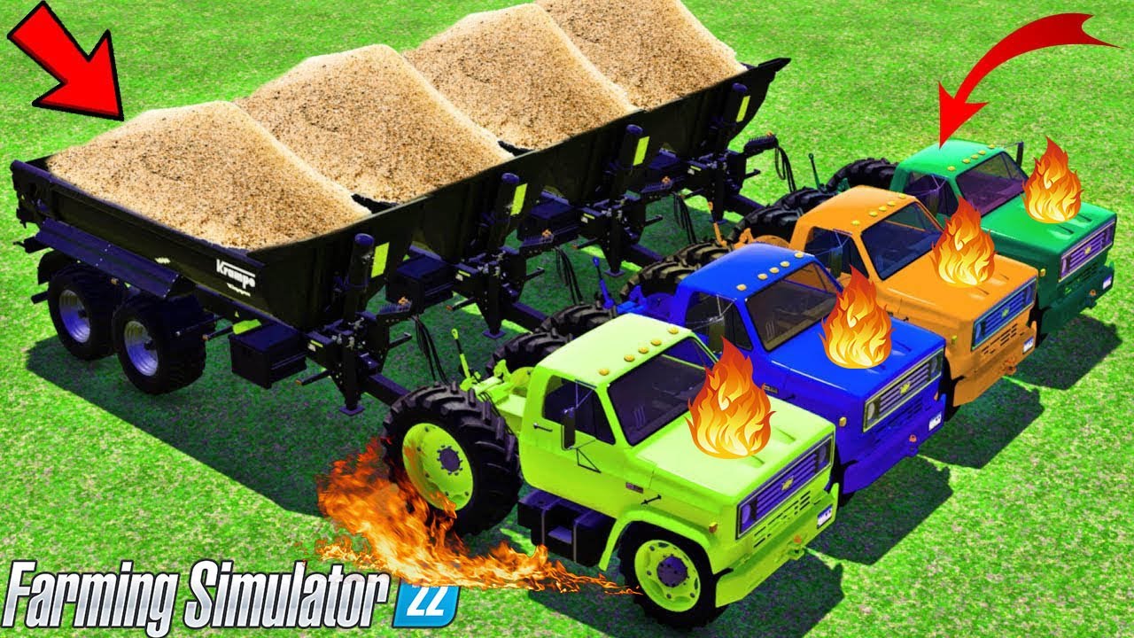 HARVESTING AND LOAD WHEAT IN MINI TRUCKS AND EXPORT TO THE FARM💲Farming ...