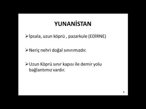 KPSS COĞRAFYA 1.ÜNİTE ÖNEMLİ NOTLAR