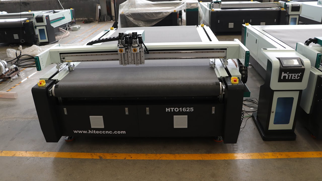 Automatic CNC Gasket Cutting Machine - YouTube