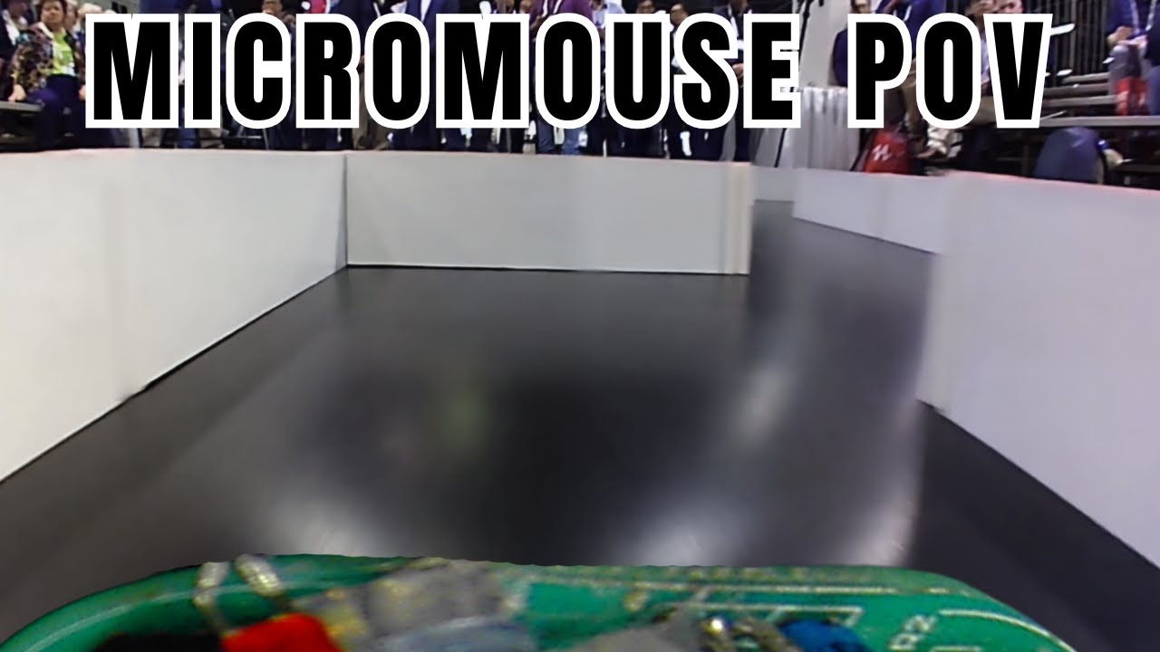 PicOne A mouse point of view. APEC 2019 MicroMouse contest USA - YouTube