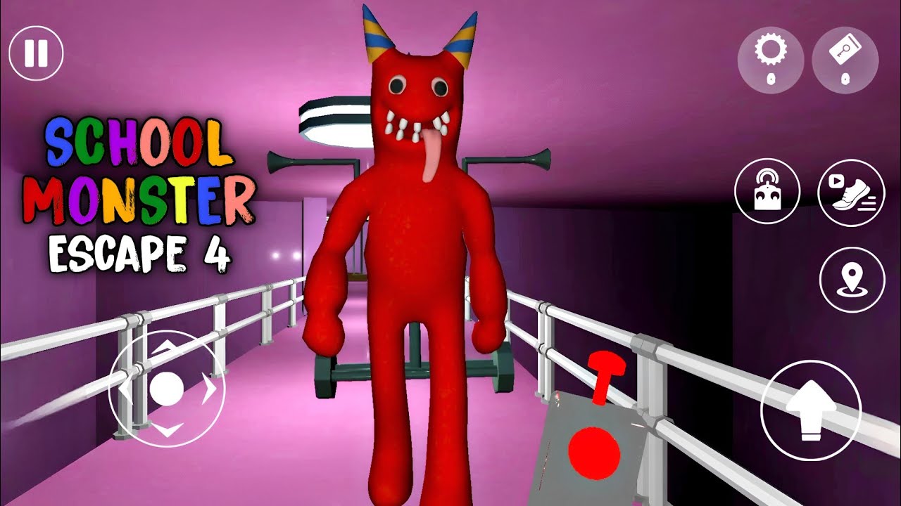 School Monster Escape 4 - Version 1.7 New Update Gameplay Video ...