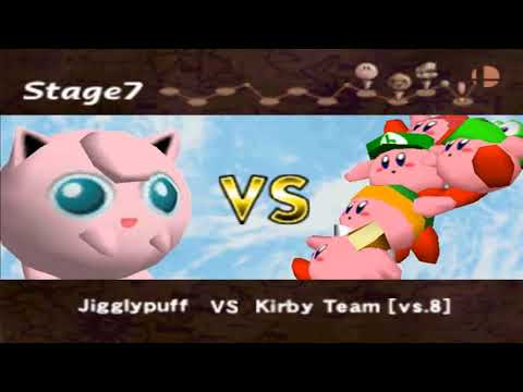 Super Smash Bros 64 Classic Mode #6 Jigglypuff - YouTube