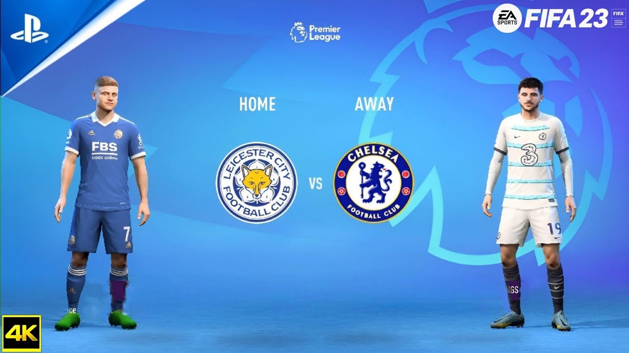 Fifa 23 Leicester City Vs Chelsea Premier League 22 23 Full Match