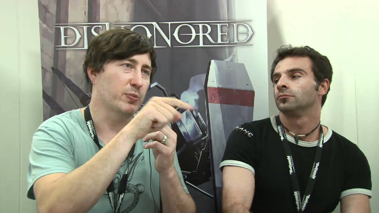 Dishonored Interview - Harvey Smith and Raf Colantonio - YouTube