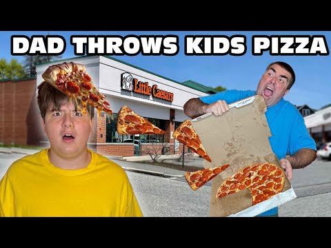 Daddy Temper Tantrum Throw Kid's Pizza Because He Wanted McDonalds! [Original]