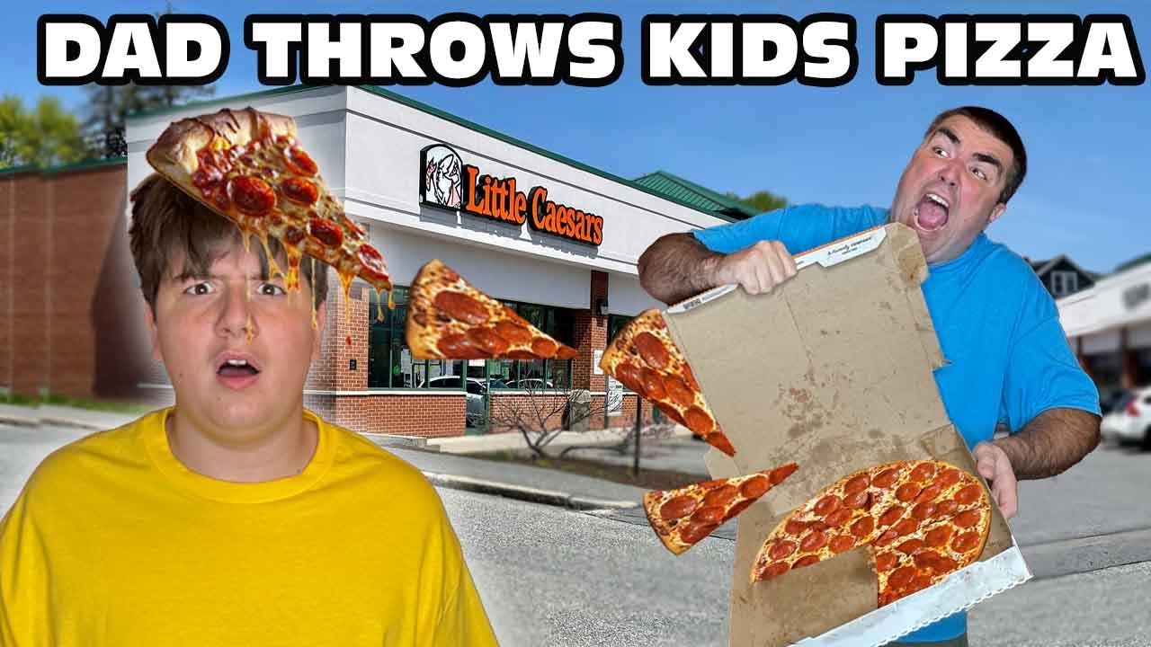 Daddy Temper Tantrum Throw Kid's Pizza Because He Wanted McDonalds ...