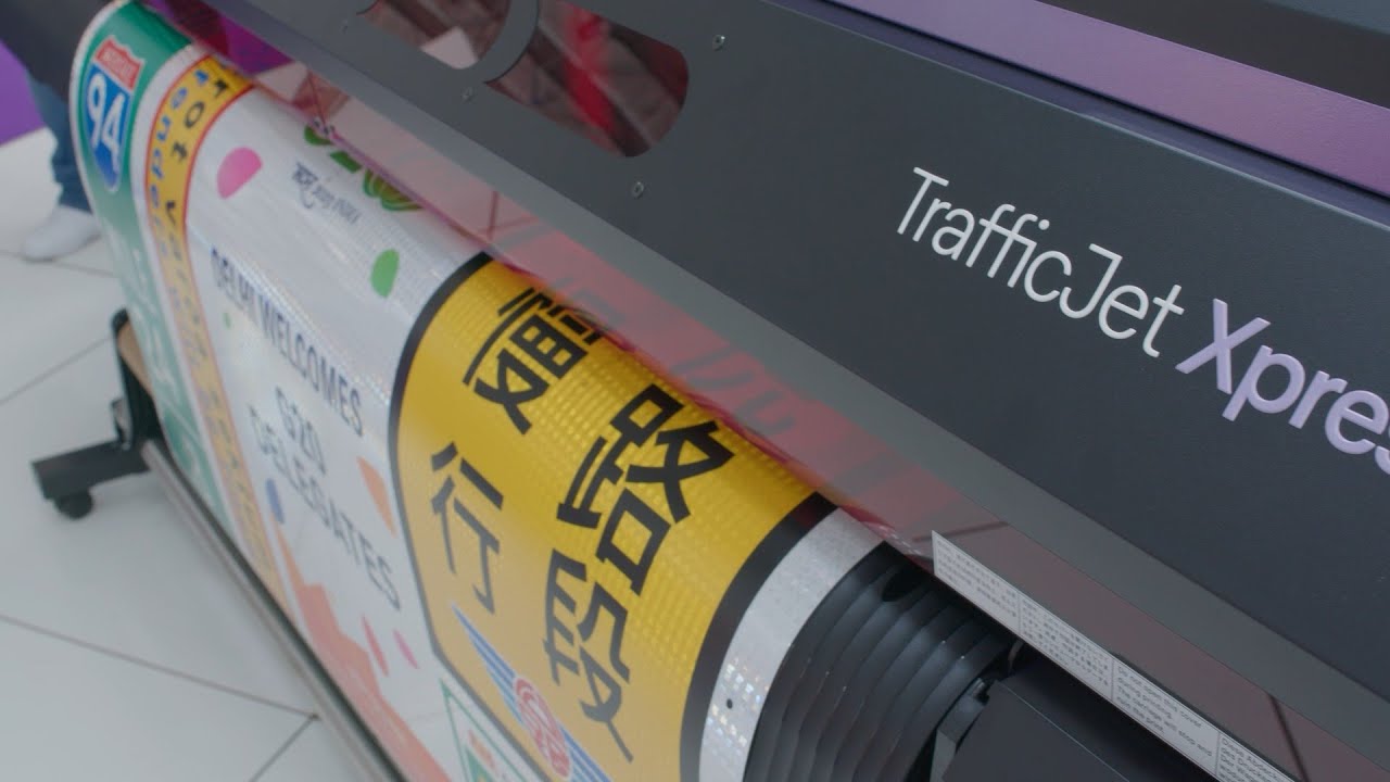 TrafficJet™ Print System upgrades featured at Intertraffic - YouTube