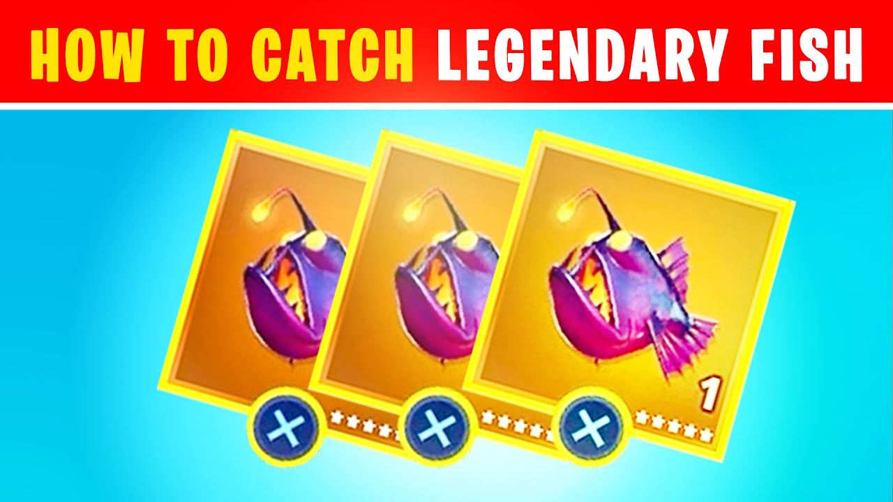 HOW TO FIND LEGENDARY FISH (Fortnite) - YouTube