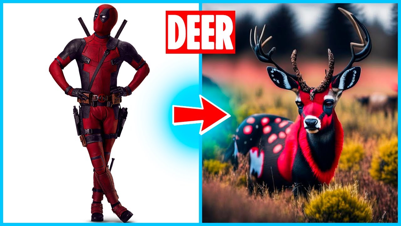 AVENGERS but DEER-VENGERS 💥 All Characters | Marvel & DC | SUPERHEROES - YouTube