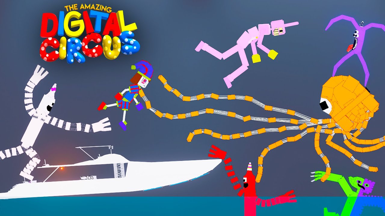 THE AMAZING DIGITAL CIRCUS VS GARTEN OF BANBAN - YouTube