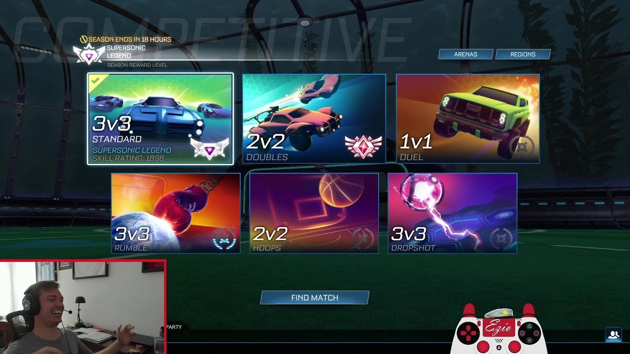 I became a SUPERSONIC LEGEND in Rocket League! - YouTube