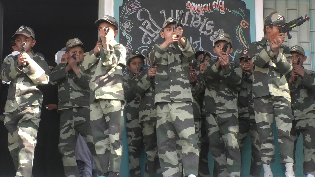 Army performance- nuri primary school - YouTube