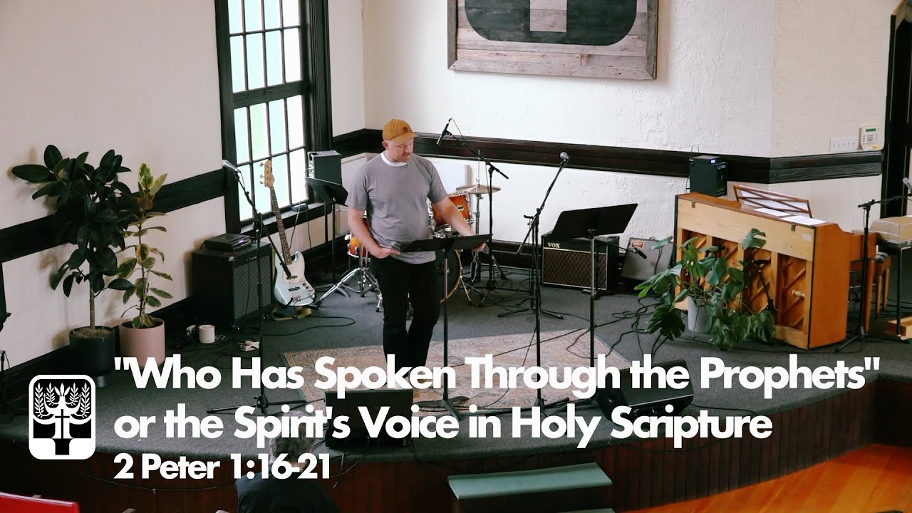 “Who Has Spoken Through the Prophets” or the Spirit’s Voice in Holy ...