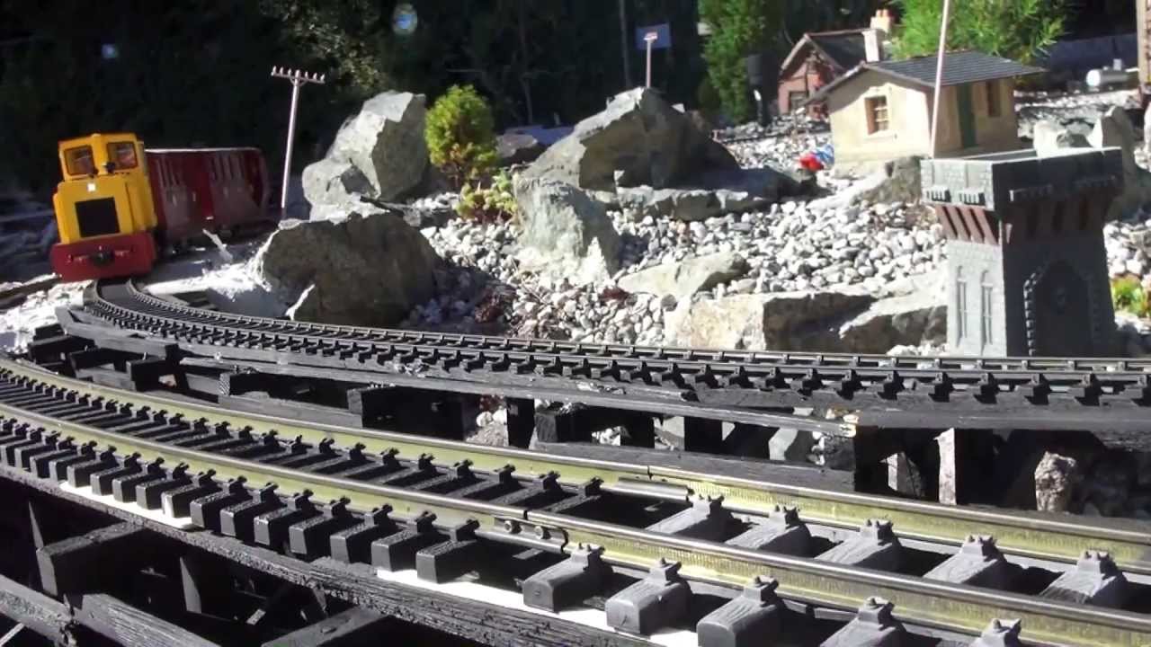 Garden Railway G-scale Locomotives - YouTube