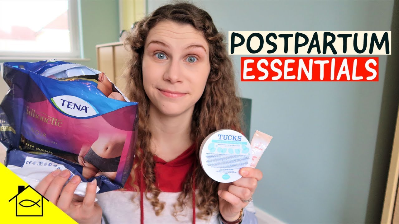 POSTPARTUM ESSENTIALS | Things You Really Need & Recovering From ...