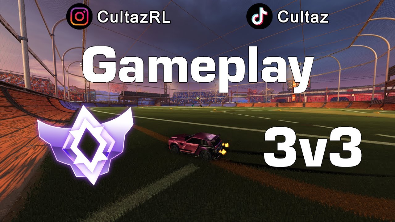 Rocket league Champ 3 3s Gameplay - YouTube