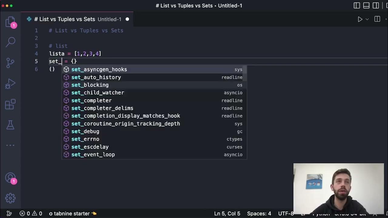 Listas, Tuplas e Sets: Quais as principais diferenças entre estes tipos ...