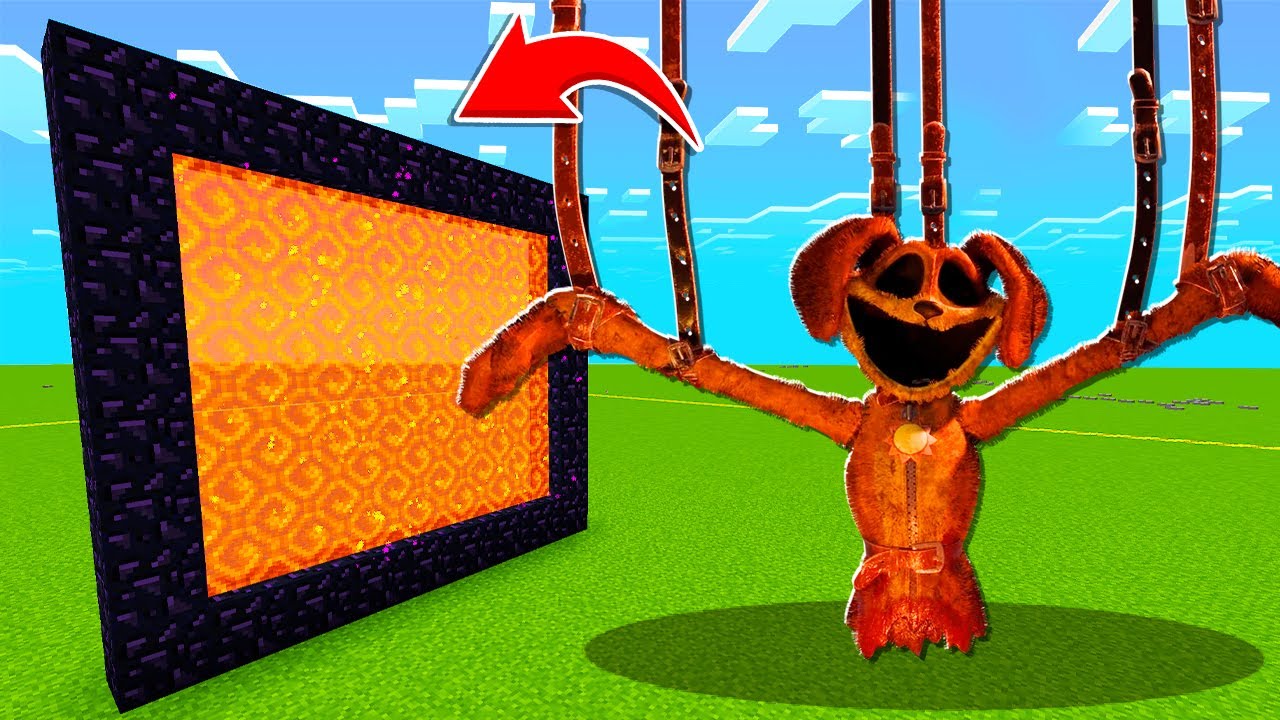 How To Make A Portal To The DogDay.EXE Dimension In Minecraft - YouTube