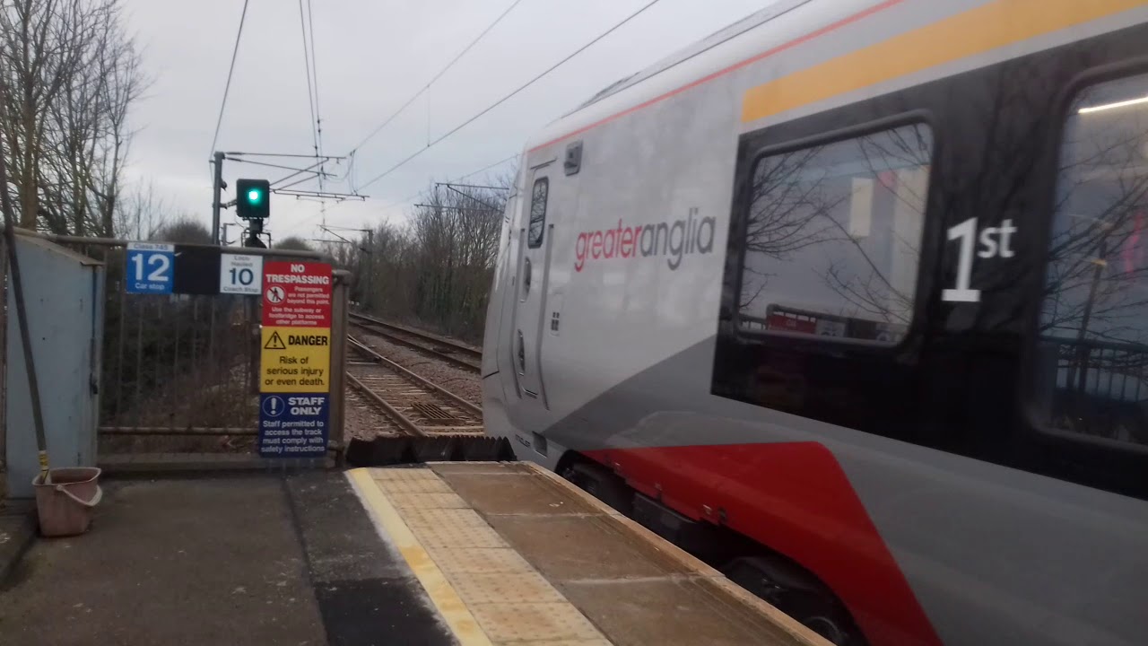 Class 745 (745 010) Departs Diss - YouTube