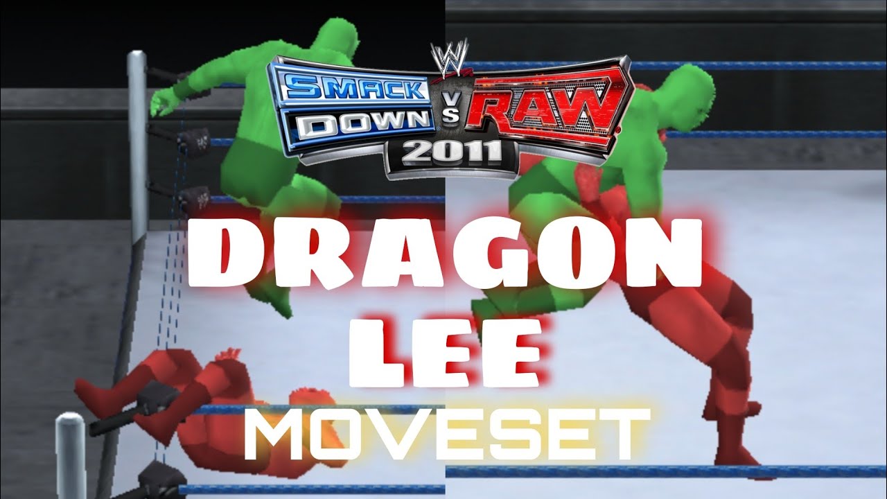 Dragon Lee Moveset for SvR 2011 PSP - YouTube