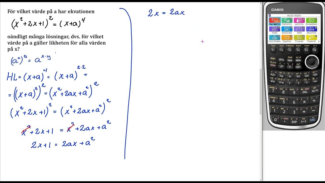 Matematik 5000+ 2c Uppgift 1443 för reviderad ämnesplan 2021 - YouTube