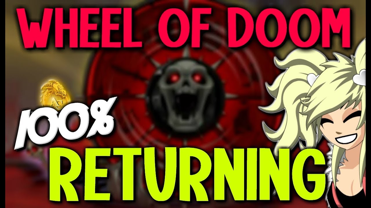 THE WHEEL OF DOOM IS RETURNING TO AQWORLDS | Spin the Wheel to Earn ...