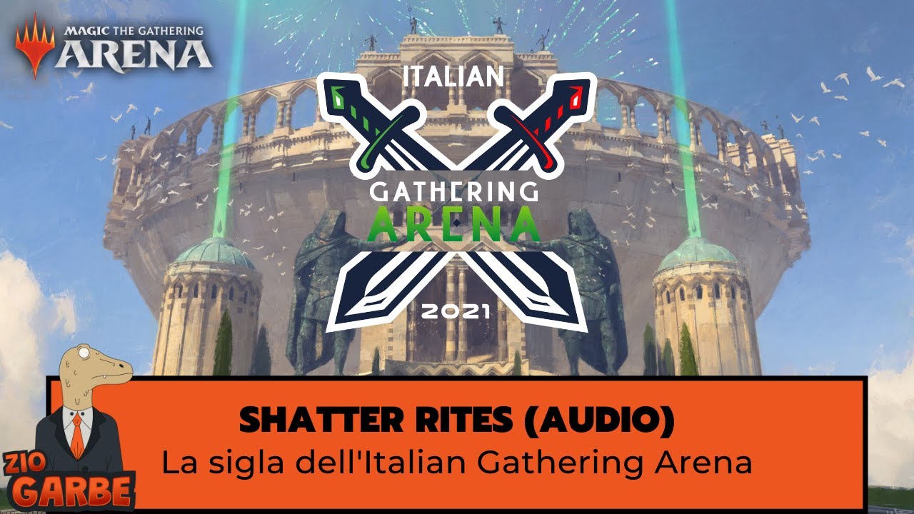 ⚔️ Shatter rites, sigla dell'Italian Gathering Arena by Davide Buzzoni ...
