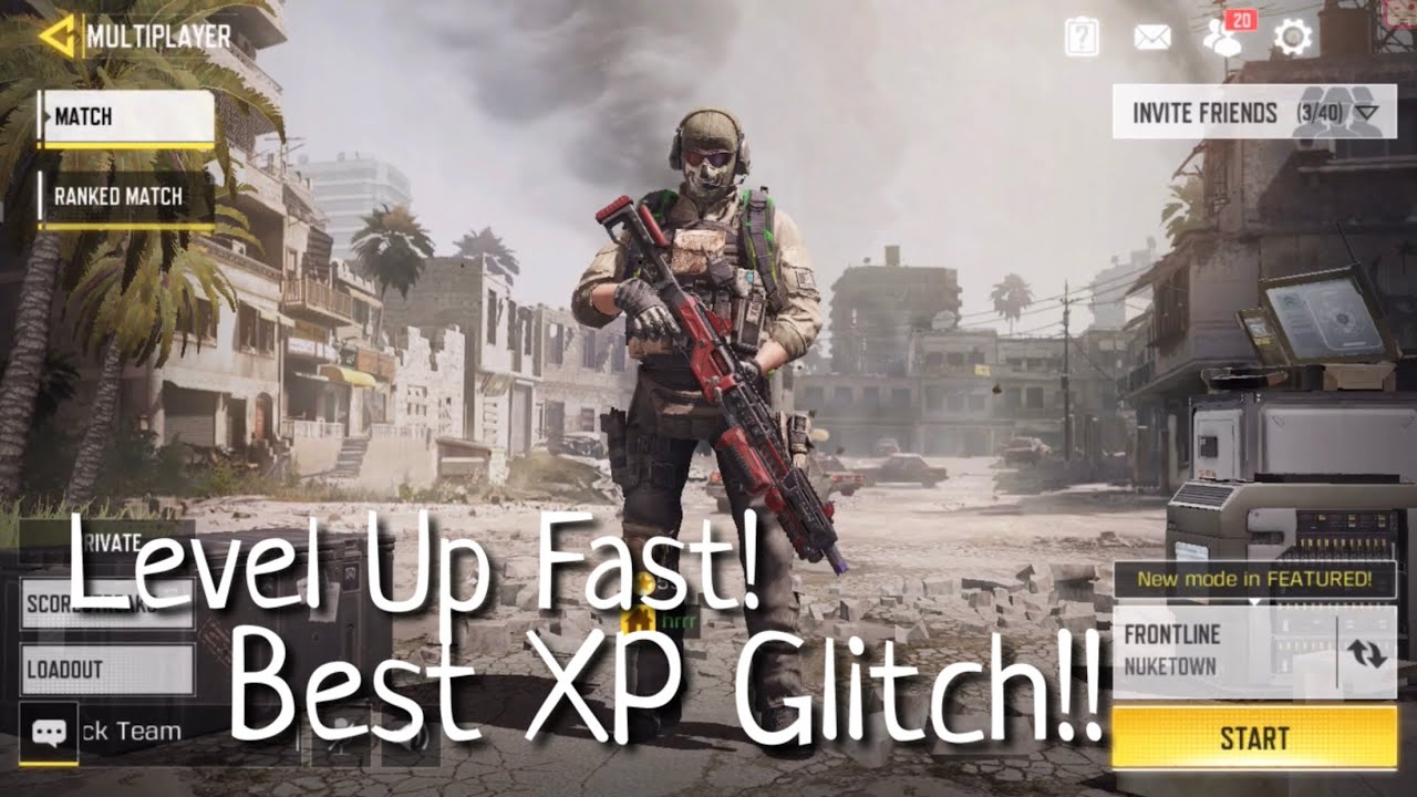 HOW TO LEVEL UP FAST IN CALL OF DUTY MOBILE! LEVEL 150 MAX! XP GLITCH ...