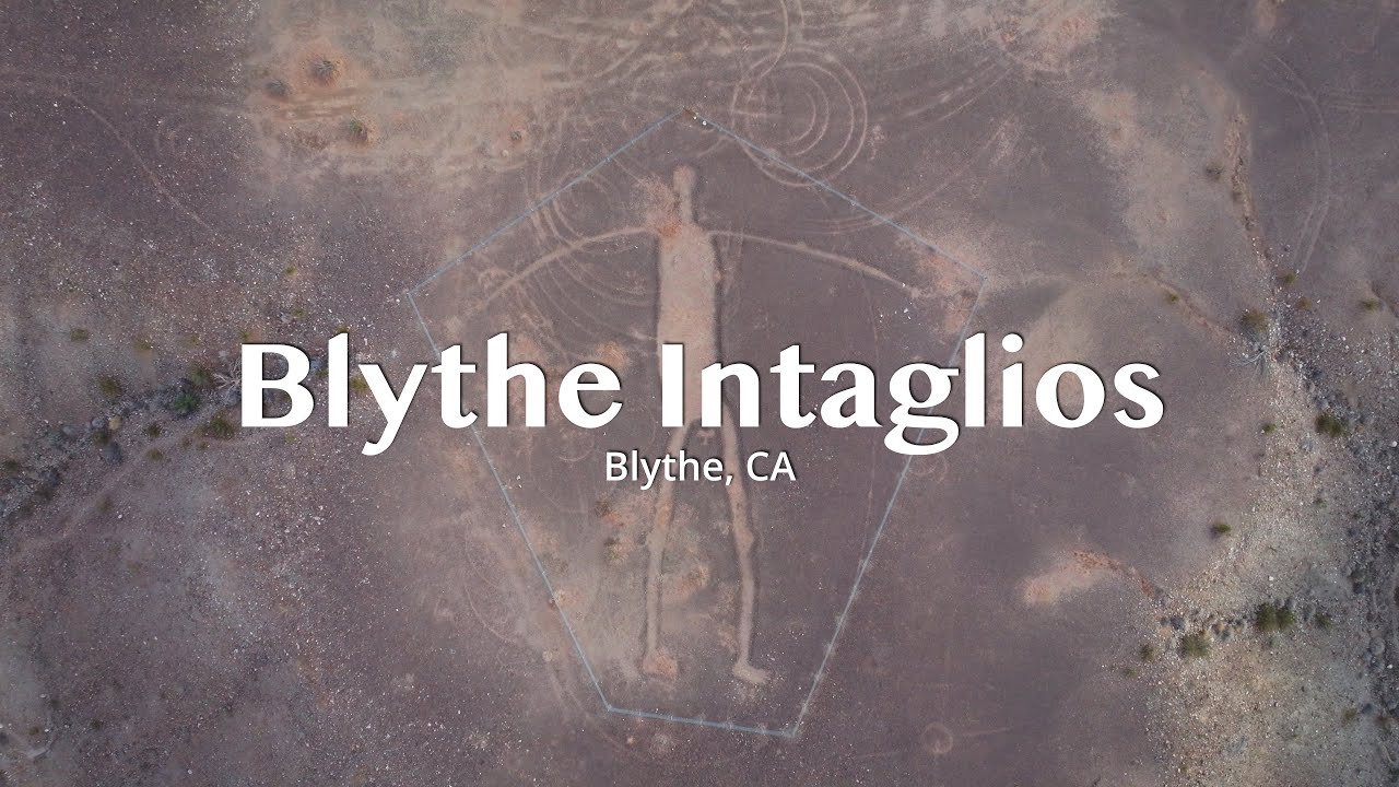 Blythe California Giant Native American Geoglyphs in California Desert ...