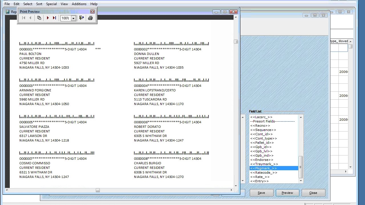 Label Report Designer (Accuzip) - YouTube