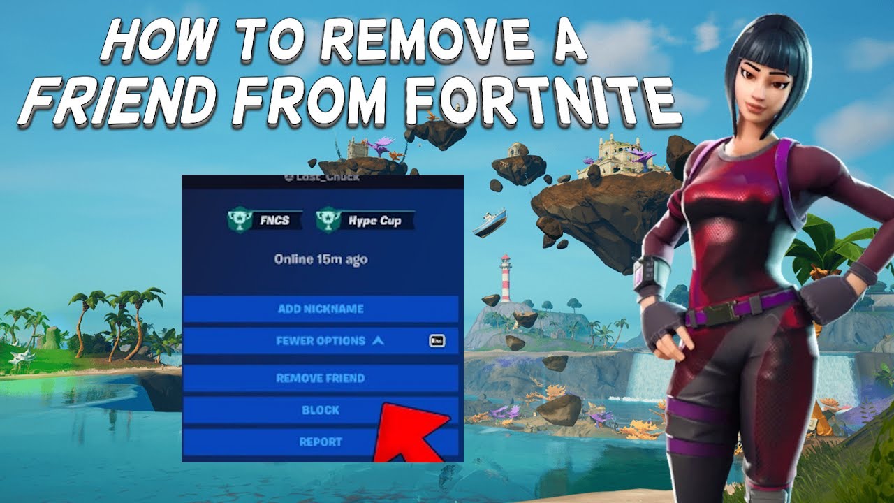 How To Remove A Friend From Fortnite (Quickly) | Tutorial (2024) - YouTube