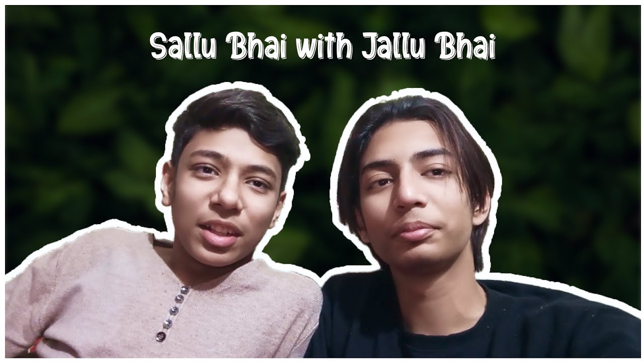 Sallu bhai with jallu bhai 😎🤓. #brotherhood - YouTube